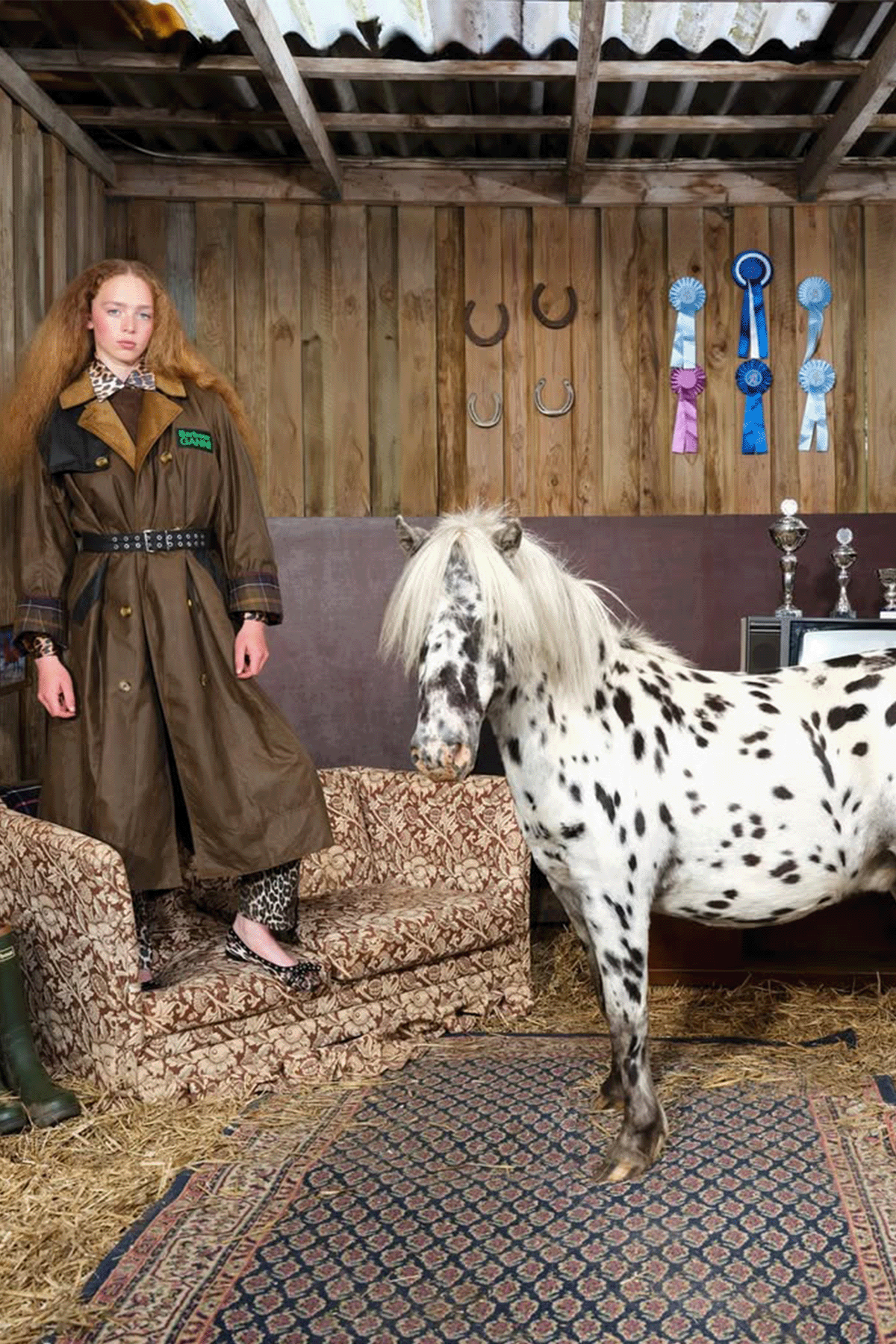 Barbour And Ganni Are Back For AW24 - Good Culture Inc